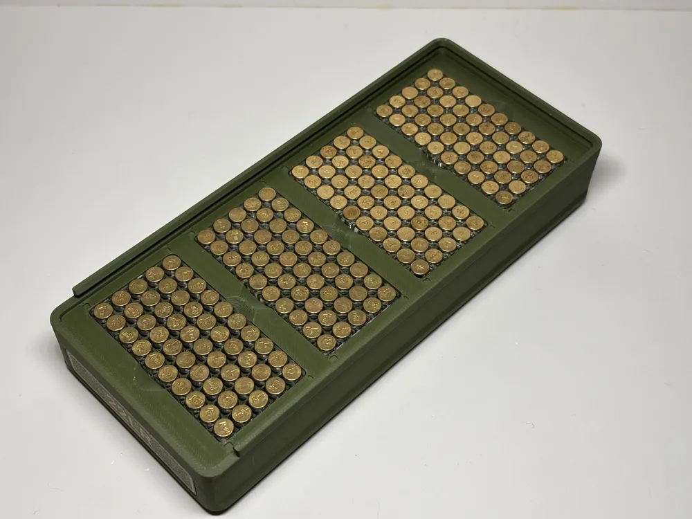Ammo Box CCI Tray Conversion for 22LR - 4X 50 Rnds - Free 3D Print ...
