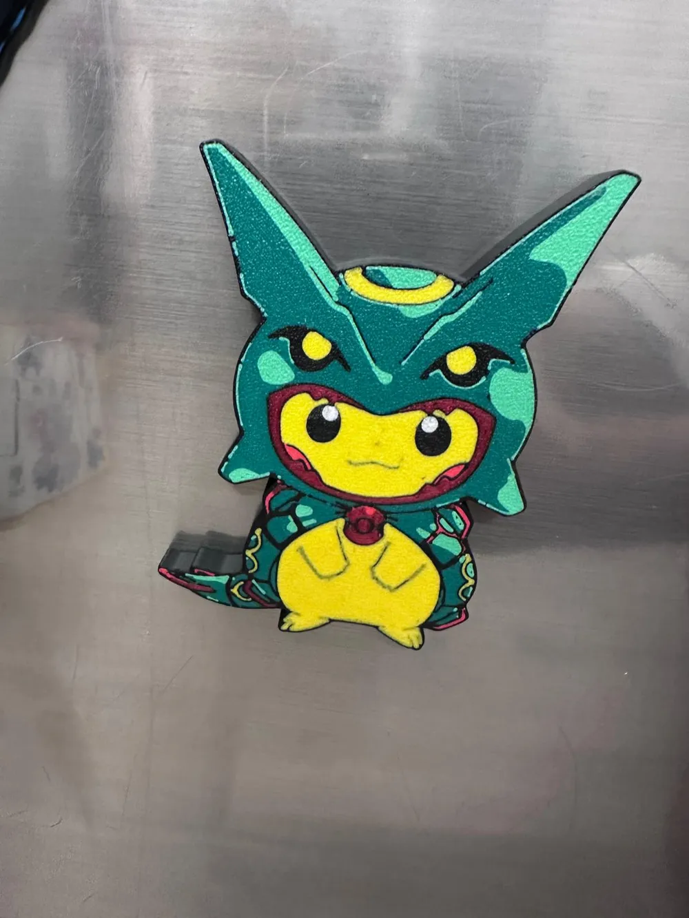 Pikachu Poncho Rayquaza - Free 3D Print Model - MakerWorld