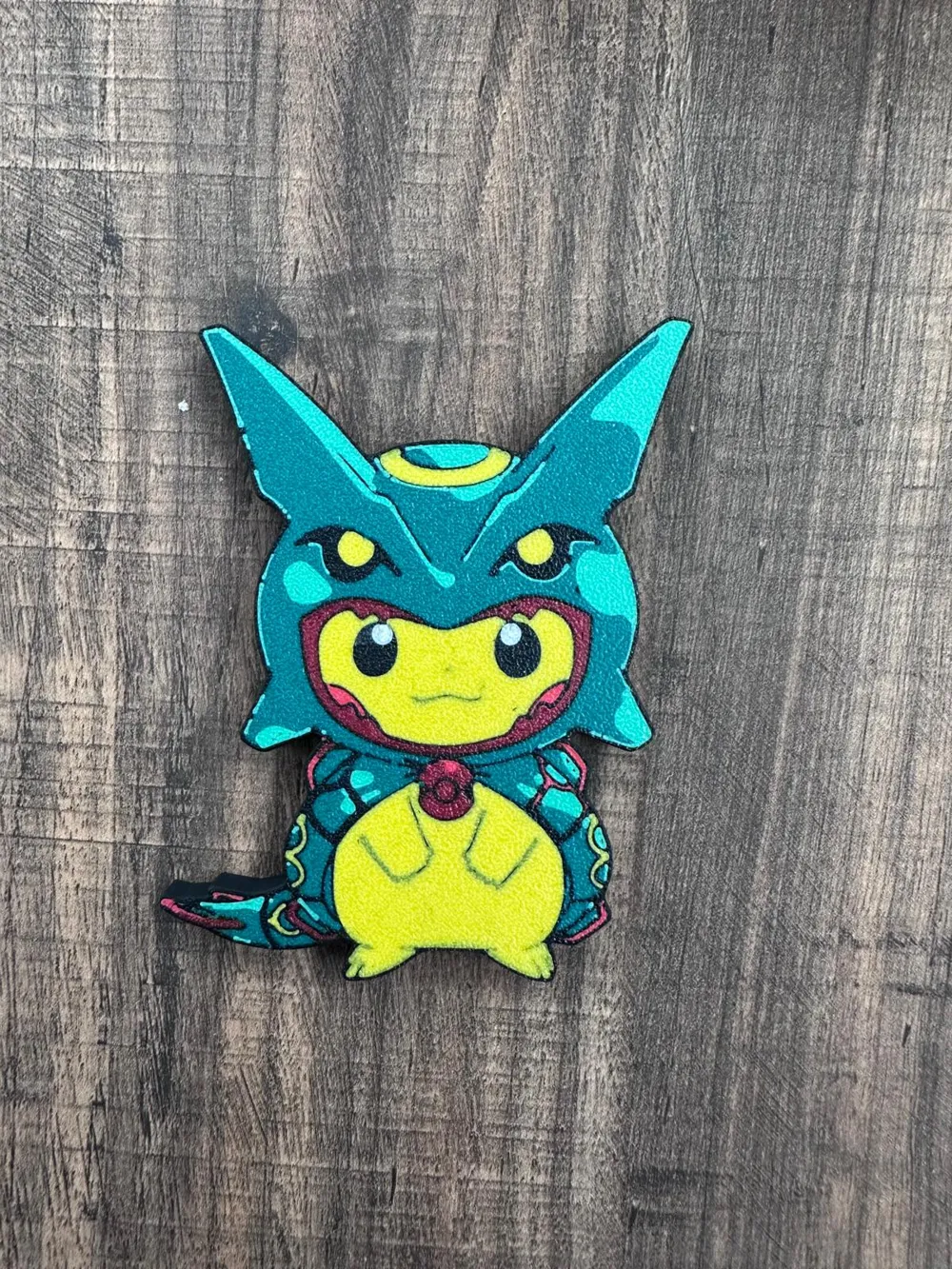 Pikachu Poncho Rayquaza - Free 3D Print Model - MakerWorld