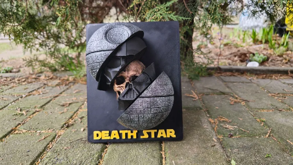 DEATH STAR WALL ART by 3DFarmer MakerWorld: Download Free 3D Models