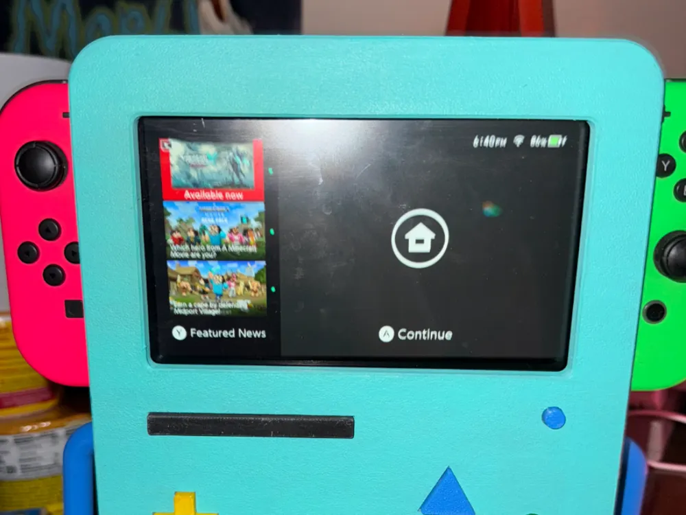 BMO Nintendo Switch Stand with Mini Dock Port Remixed by B2Slump ...
