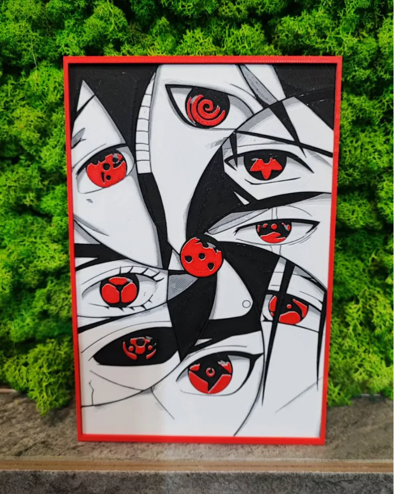 The Sharingan legacy by Garuda3D - MakerWorld