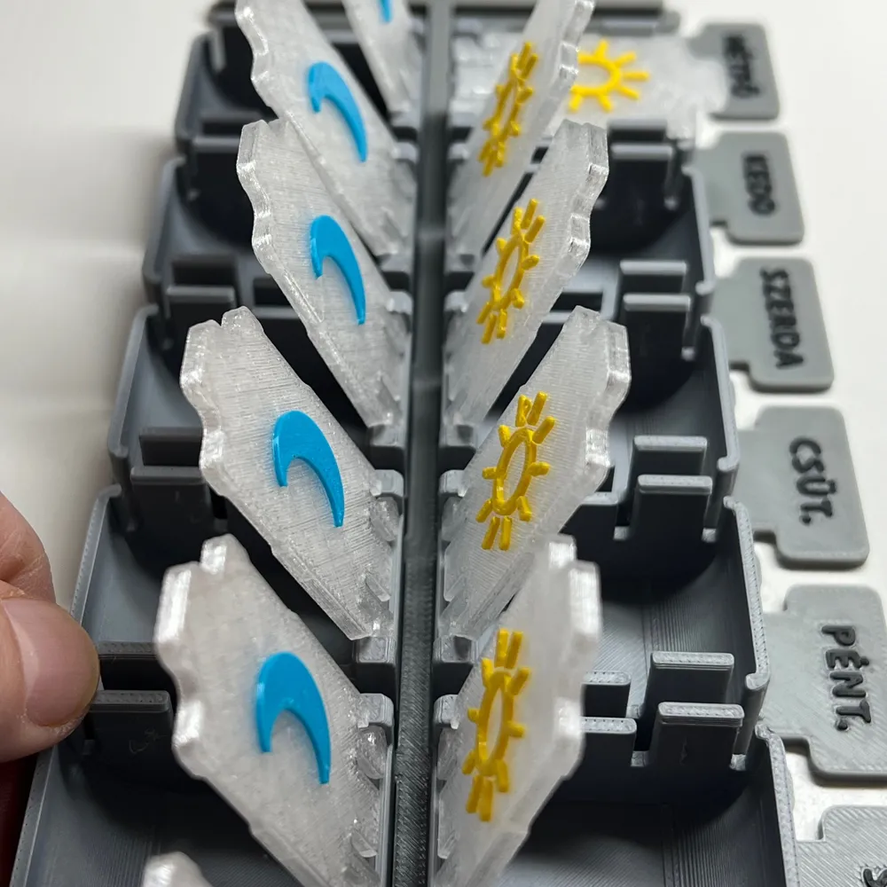 Modular Pill Organizer - Free 3D Print Model - MakerWorld