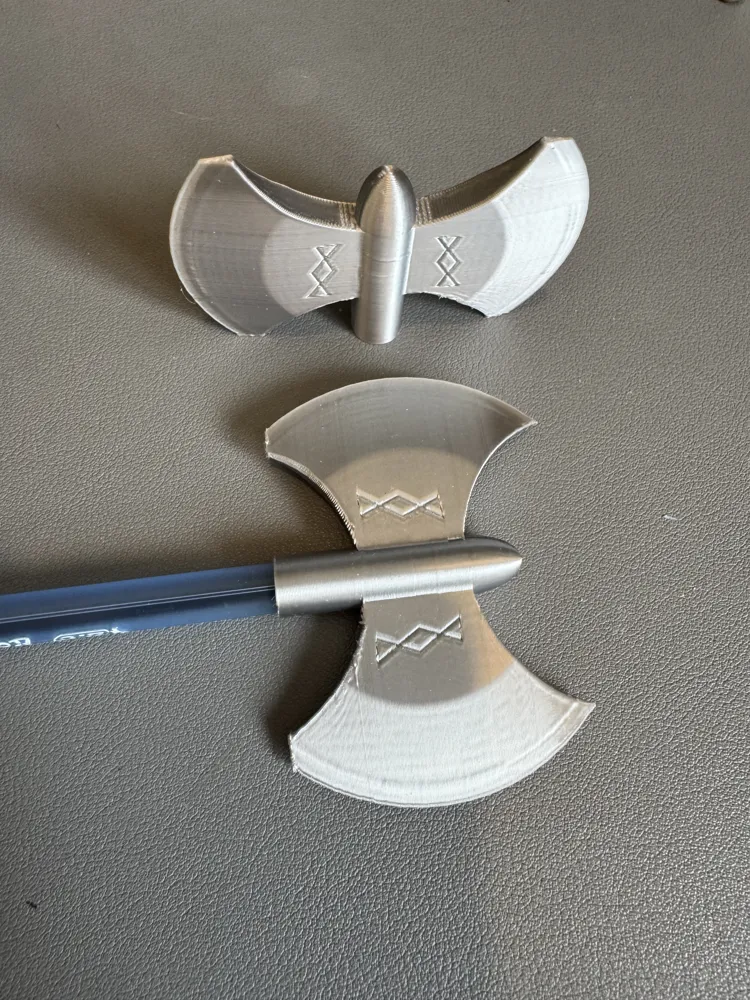 Battle Axe cap for BIC roundstick by Nocho - MakerWorld