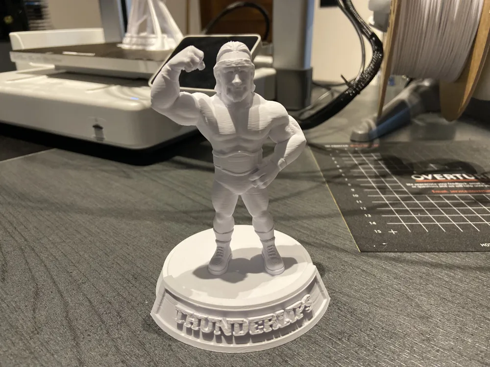 Thunderlips Mini Statue - Free 3D Print Model - MakerWorld