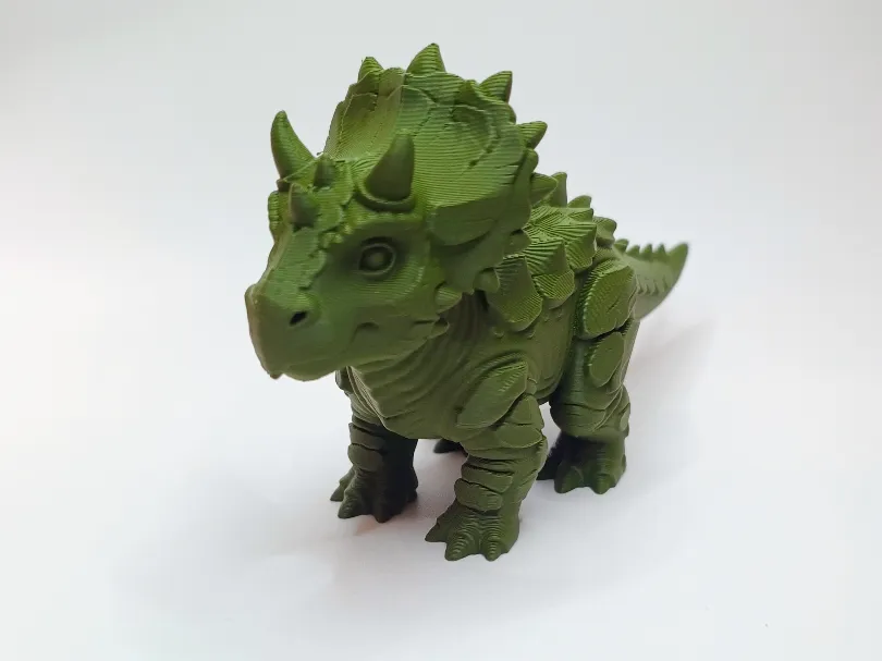 Triceratops "Hornheart" Charming Dinosaur Figure Deluxe - Free 3D Print ...