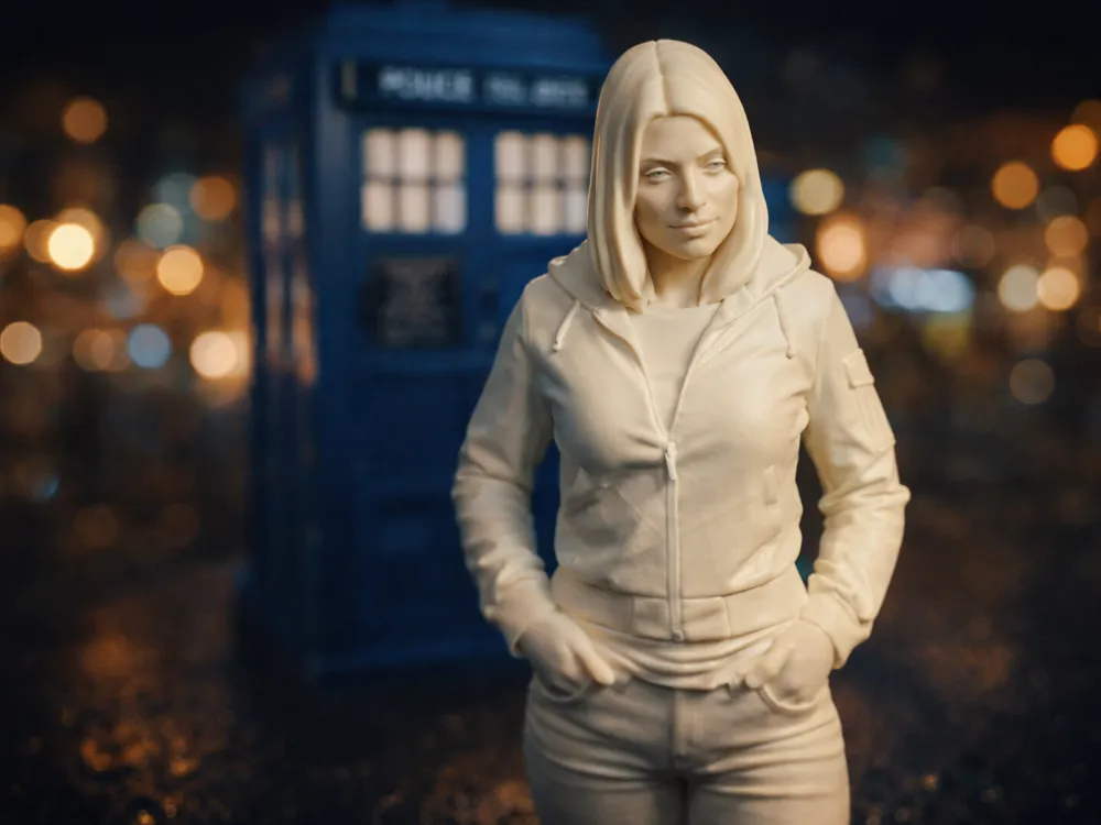Rose Tyler 2 Companion Figure – 1:10 Scale - Free 3D Print Model ...