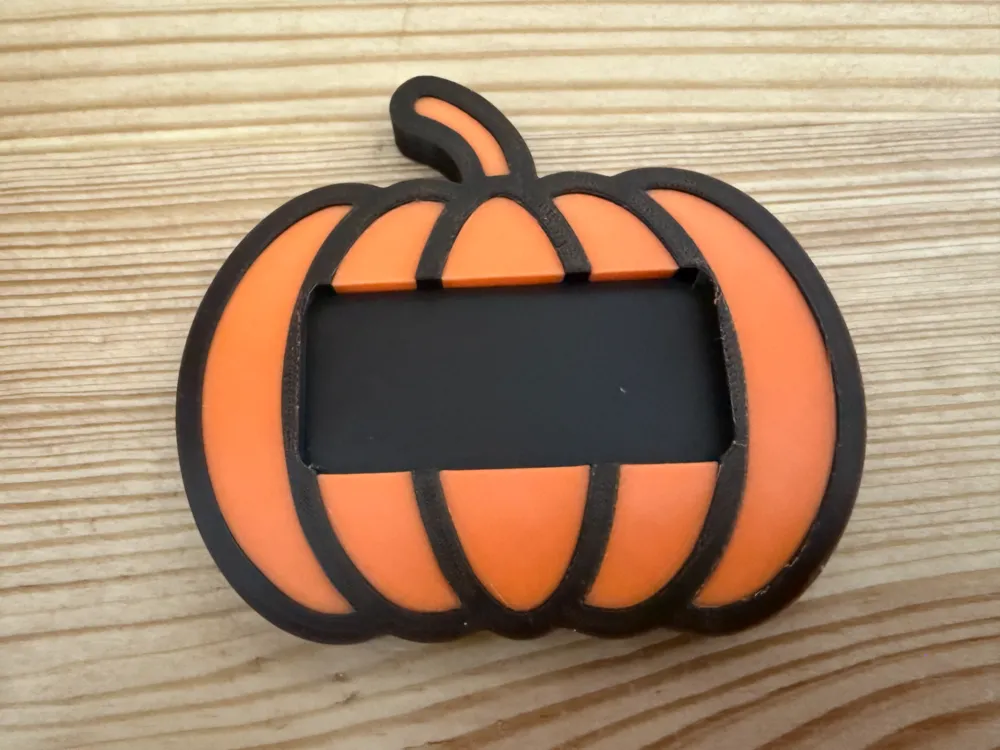 Pumpkin and Acorn Name Tag Place Settings by sycgoalie17 - MakerWorld