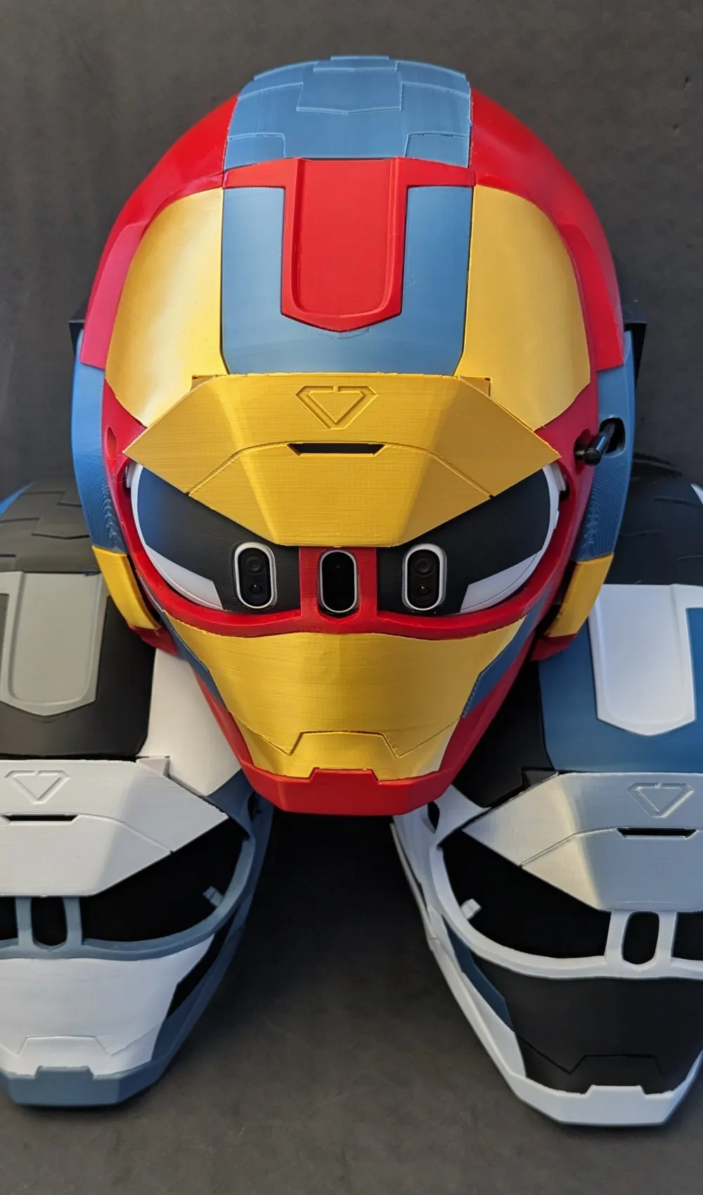 NovaHeadware Cyber Helmet (Modular Rail Version) - Free 3D Print Model ...
