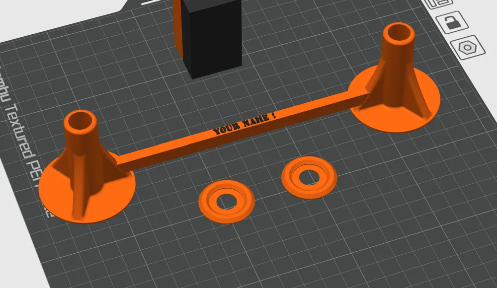 Jeti DC24II Stick Protector (individual name) - Free 3D Print Model ...