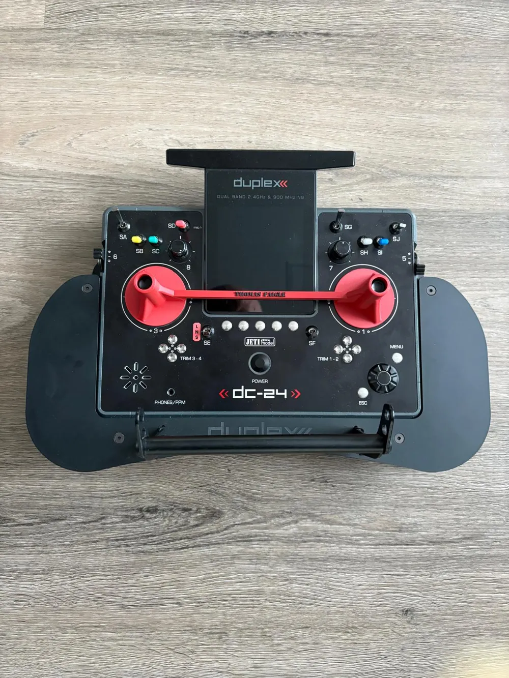 Jeti DC24II Stick Protector (individual name) - Free 3D Print Model ...