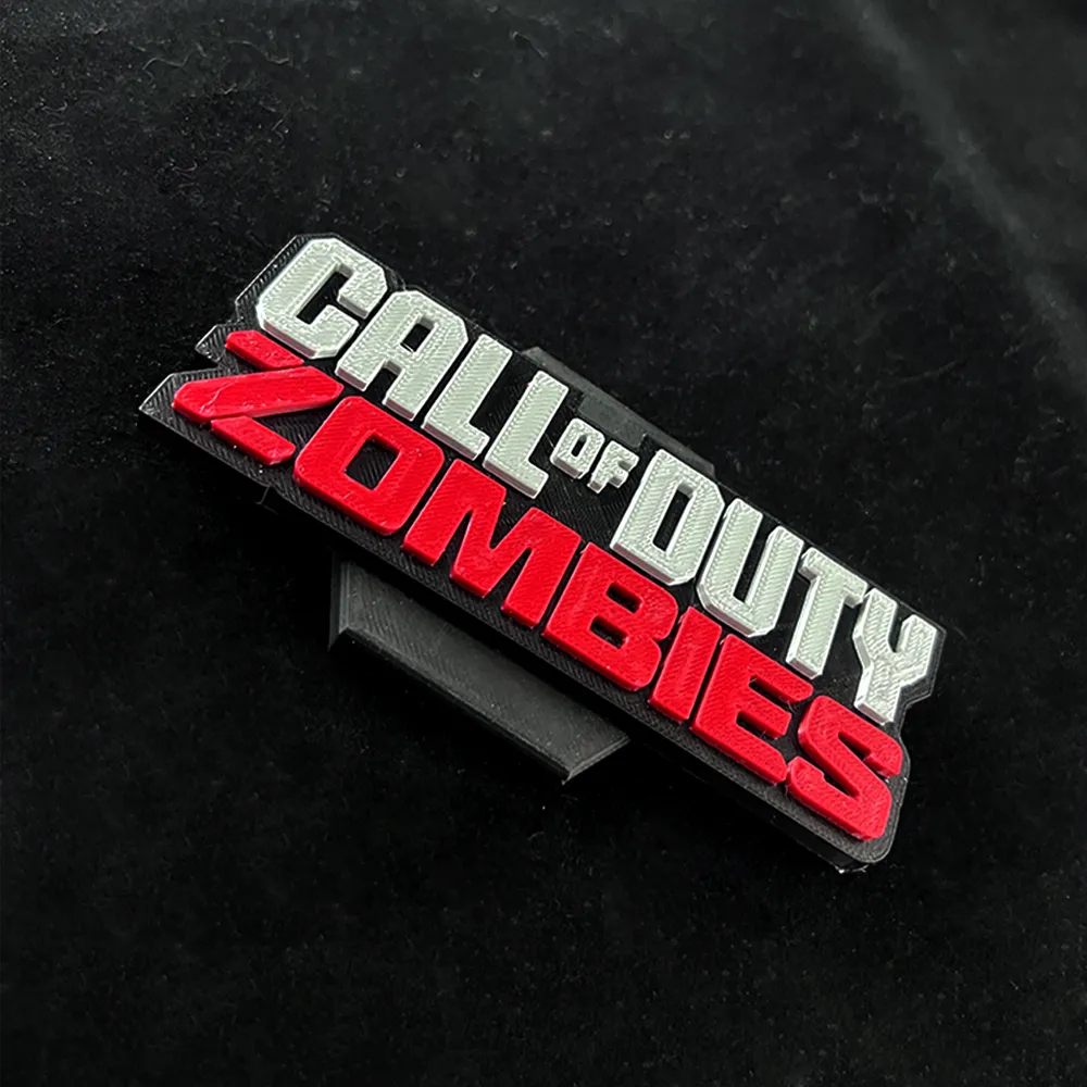 Gaming Logos - Call of Duty Zombies - Free 3D Print Model - MakerWorld