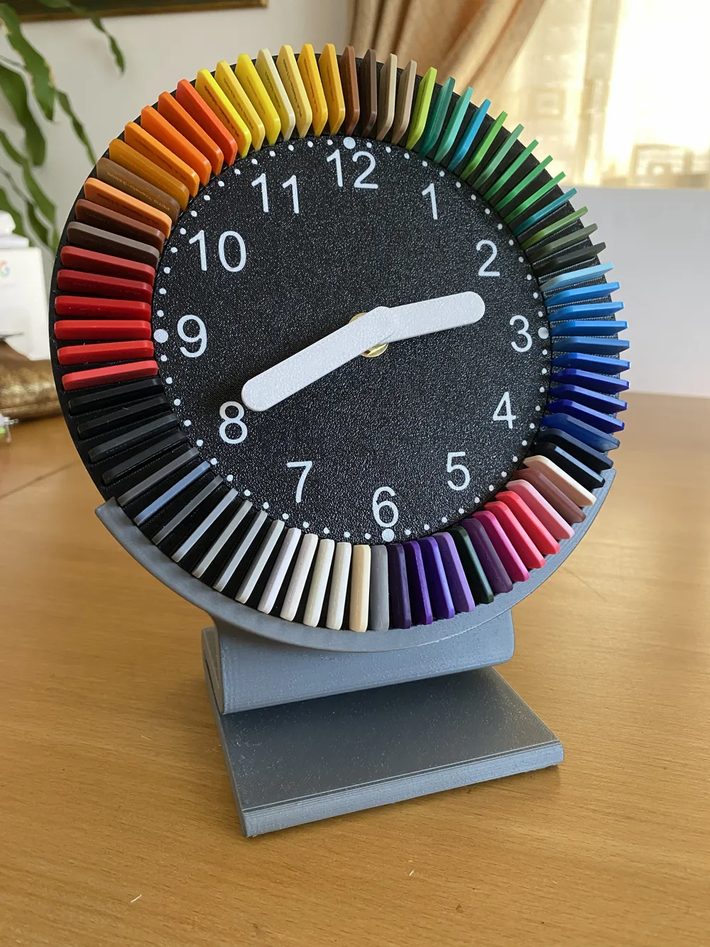 Desktop Stand for Filament Swatch Clock - Free 3D Print Model - MakerWorld