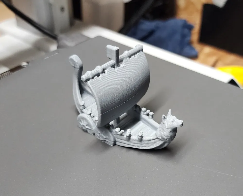 Viking Longship Benchmark - No Supports by Triple G Workshop MakerWorld: Download Free 3D Models