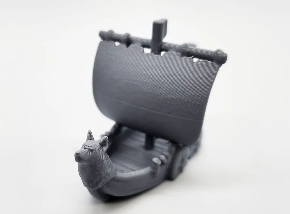Viking Longship Benchmark - No Supports - Free 3D Print Model - MakerWorld