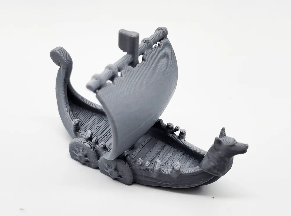 Viking Longship Benchmark - No Supports by Triple G Workshop MakerWorld: Download Free 3D Models