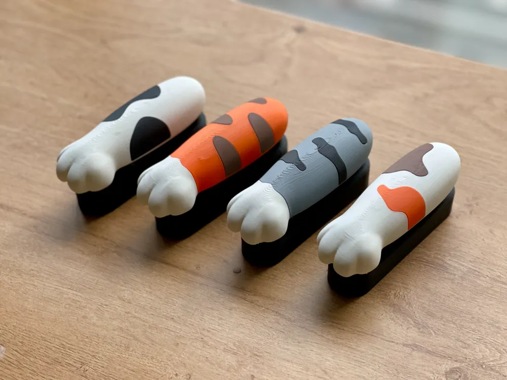 Cat Paw Gravity Hook by 董老爺 MakerWorld: Download Free 3D Models