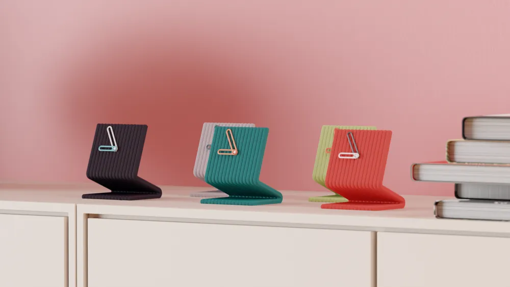 Desktop Clock. A Minimalist Modular Clock System by Abstractia Design ...