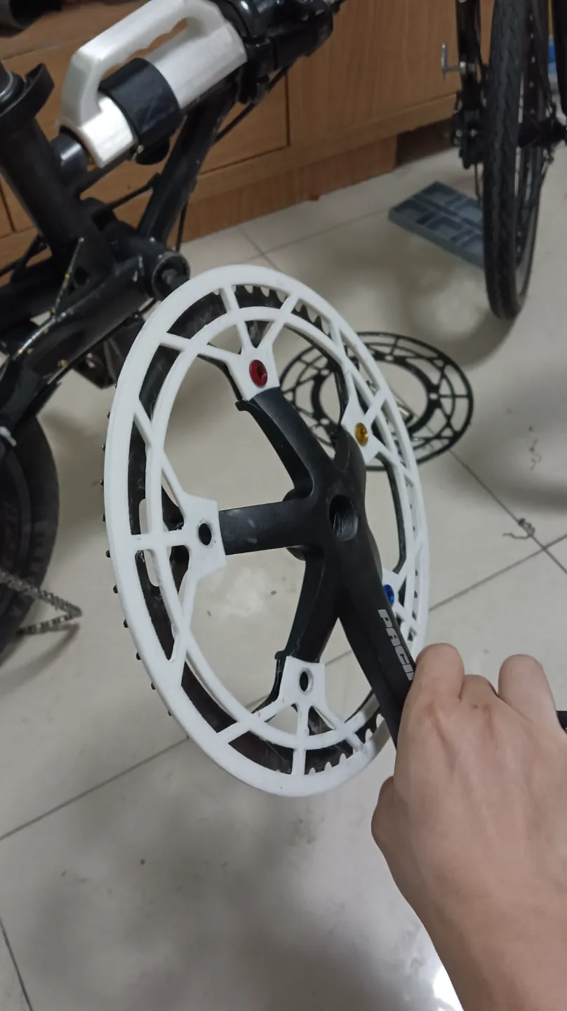 Road bike, mountain bike, folding bike, bicycle 52T chainring guard by ...