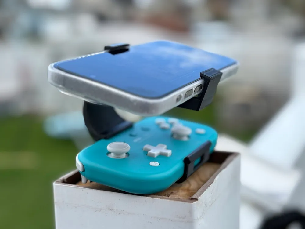 8bitdo Lite 2 Controller to Universal Phone Mount Remixed by im ...