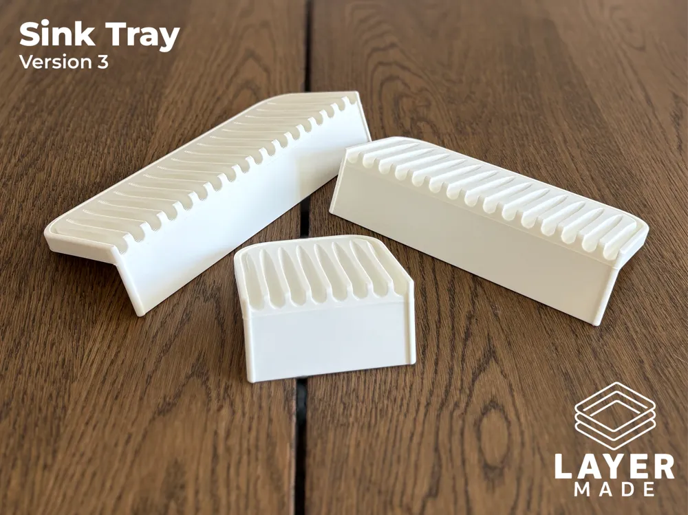 Sink Tray - v3 (Multiple Sizes) by Layer Made MakerWorld: Download Free ...