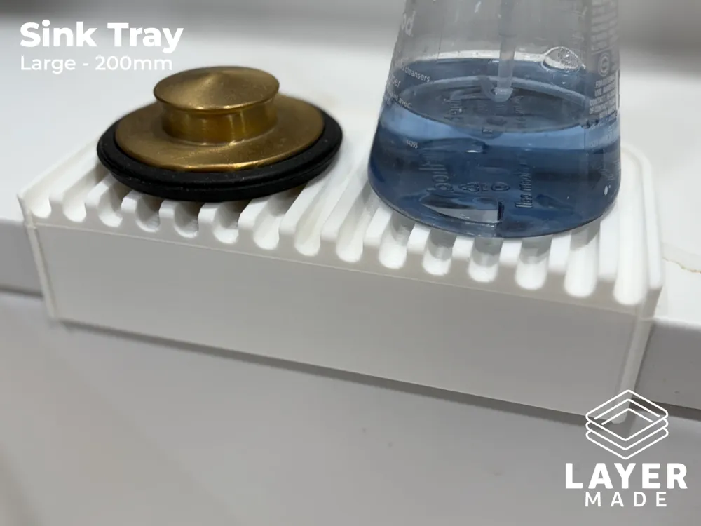 Sink Tray - v3 (Multiple Sizes) by Layer Made MakerWorld: Download Free ...