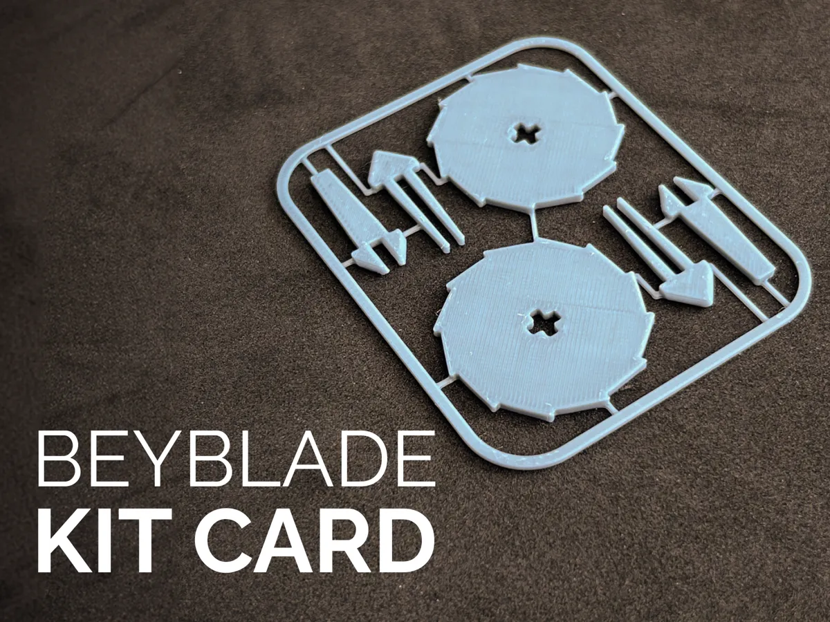 BeyBlade Kit Card - Free 3D Print Model - MakerWorld