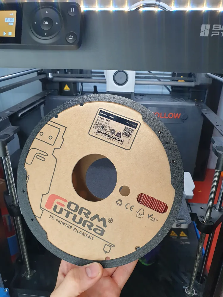 FormFutura Cardboard Spool Ring 2021 Remixed by 3DMARKED - MakerWorld