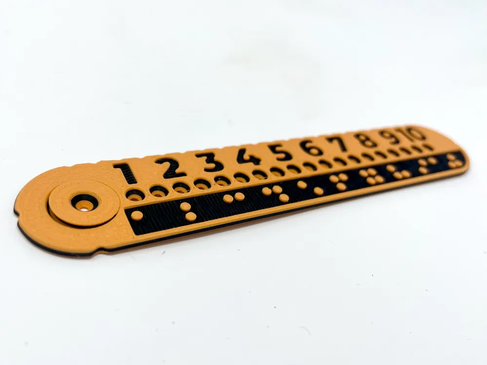 Safe Tactile Compass & Ruler (Braille Version) by Trusted Developments ...