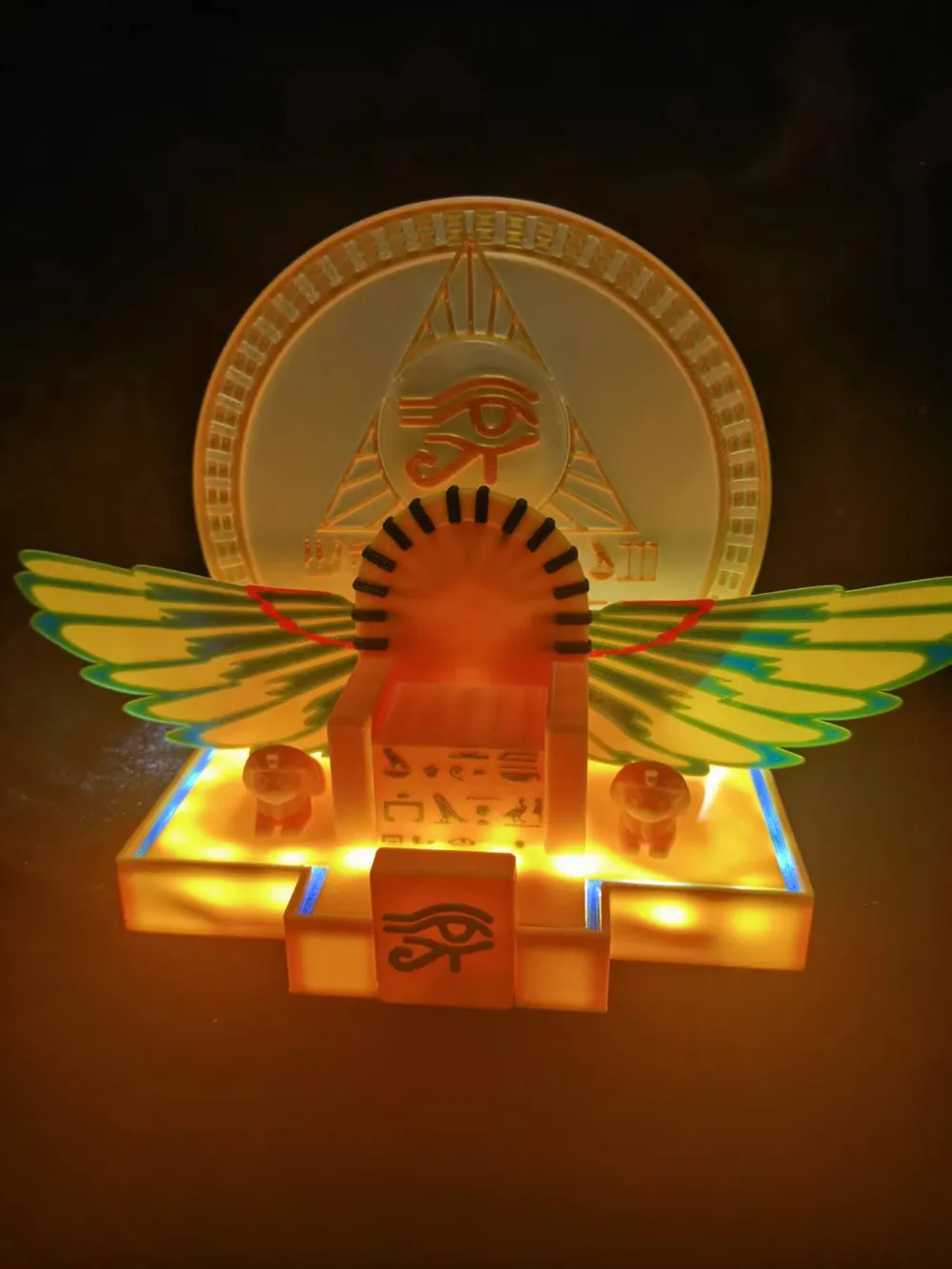Pharaoh's Throne: Articulated Multipurpose Figurine Display Stand by ...