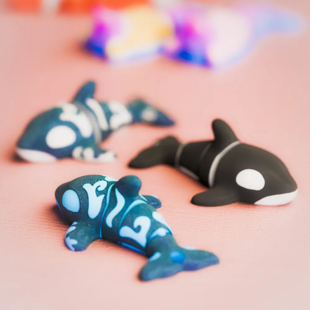 Flexi Tribal Orca - Free 3D Print Model - MakerWorld