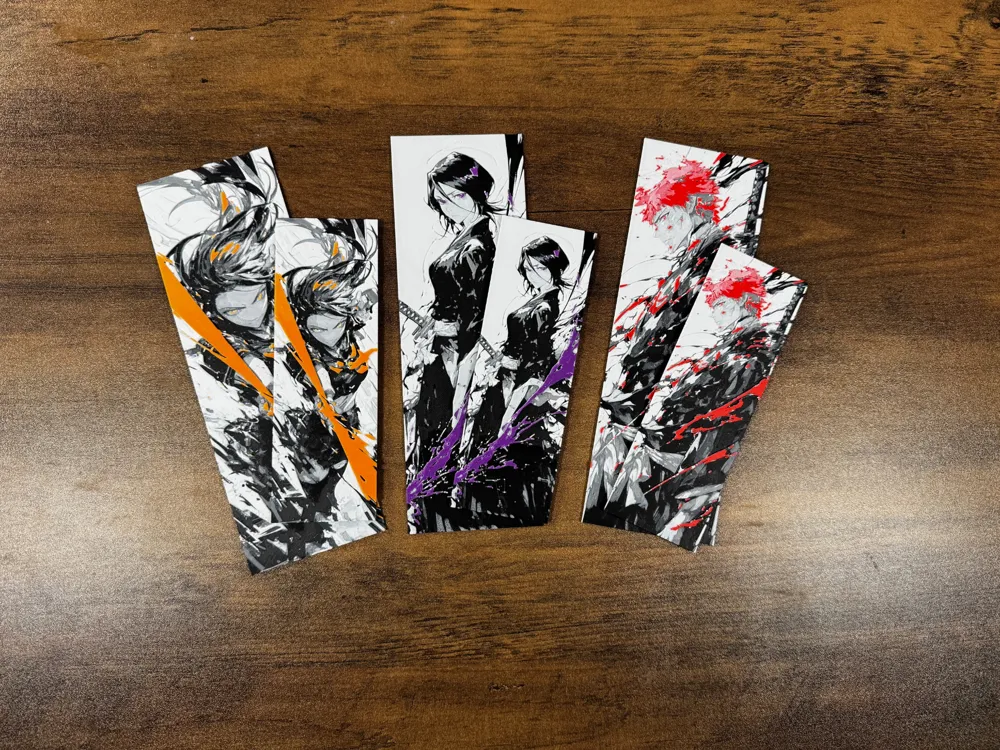 Bleach Trio | Ichigo | Rukia | Yoruichi | Lesezeichen von 3D Prints By ...