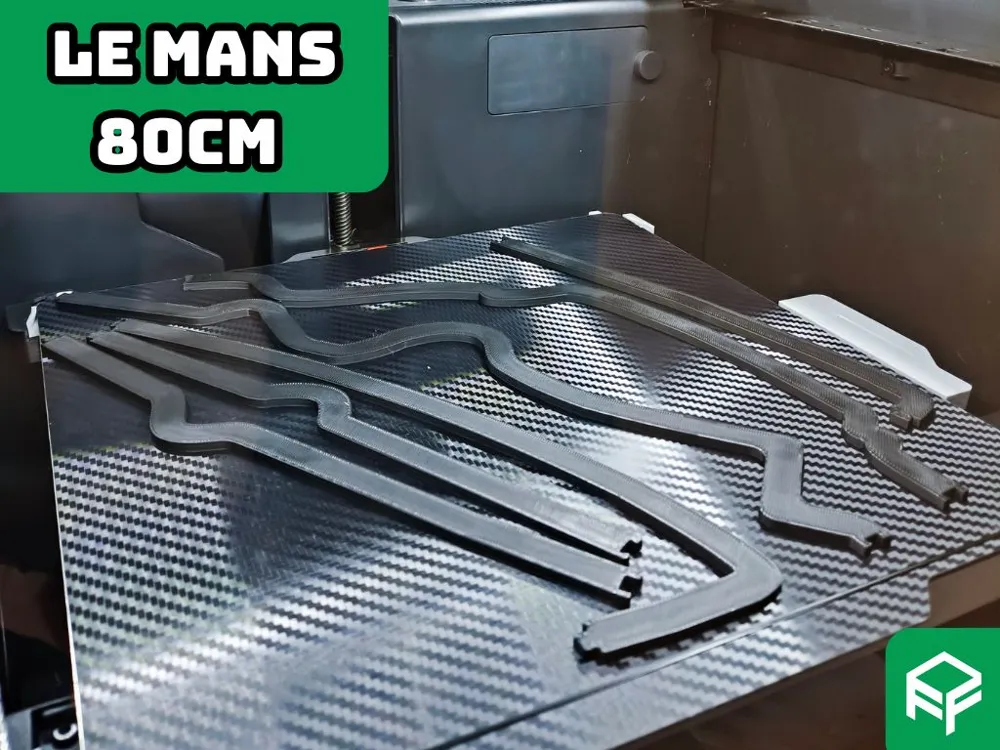 Le Mans La Sarthe Track Circuit 80cm Remixed by FF3D.Makes MakerWorld ...