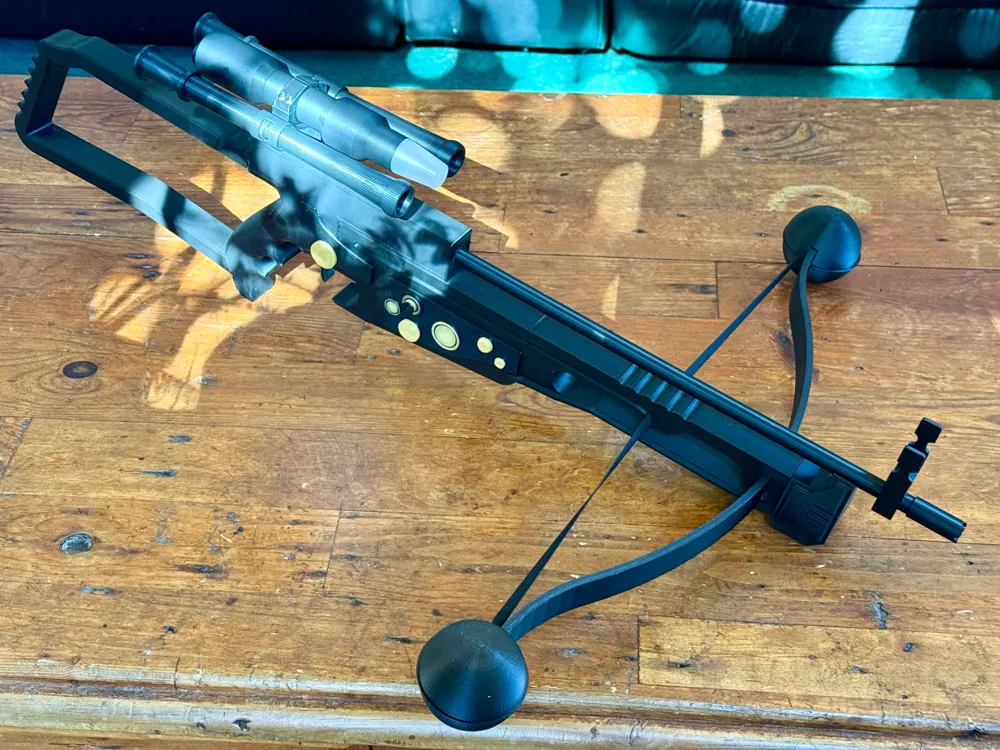 Star Wars Chewbacca Bowcaster - Full Size Remixed by Faran3D MakerWorld ...