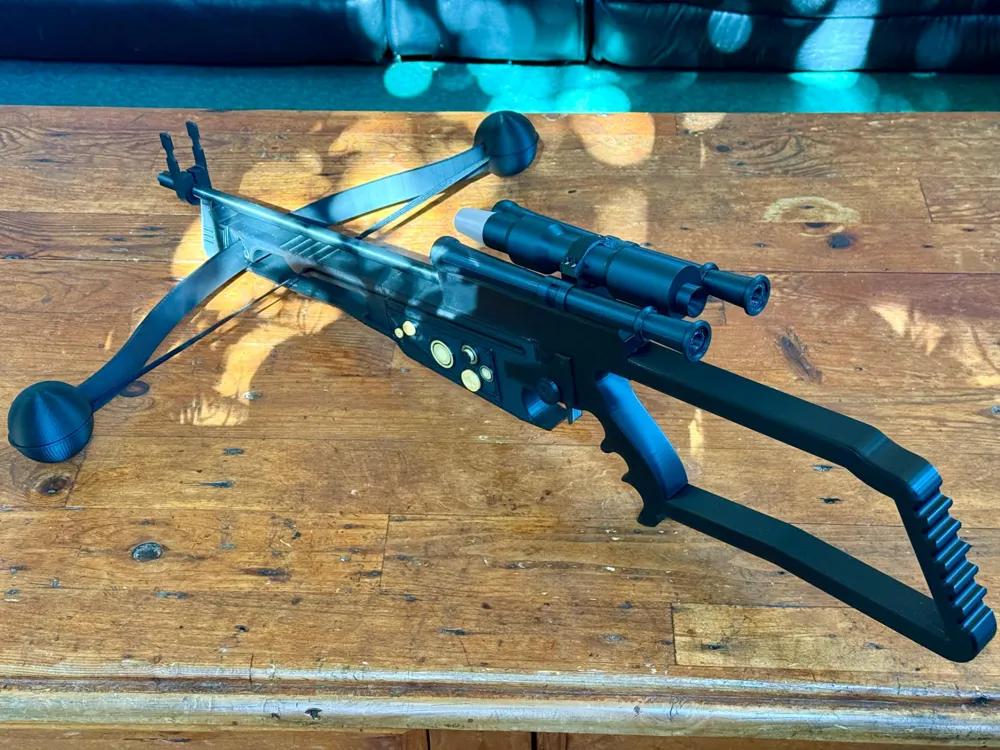 Star Wars Chewbacca Bowcaster - Full Size Remixed by Faran3D MakerWorld ...