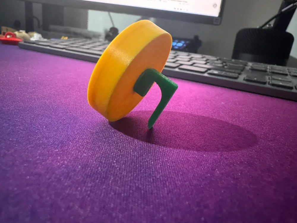 Coin Hook for Mario Skadis Coin - Free 3D Print Model - MakerWorld