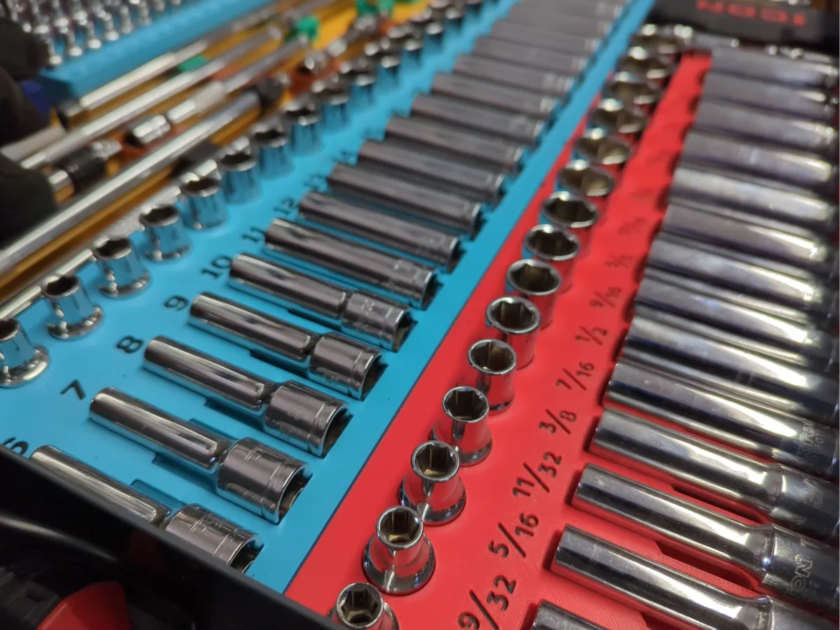 Quinn 3/8" Master Socket Set - LOW PROFILE - Free 3D Print Model ...