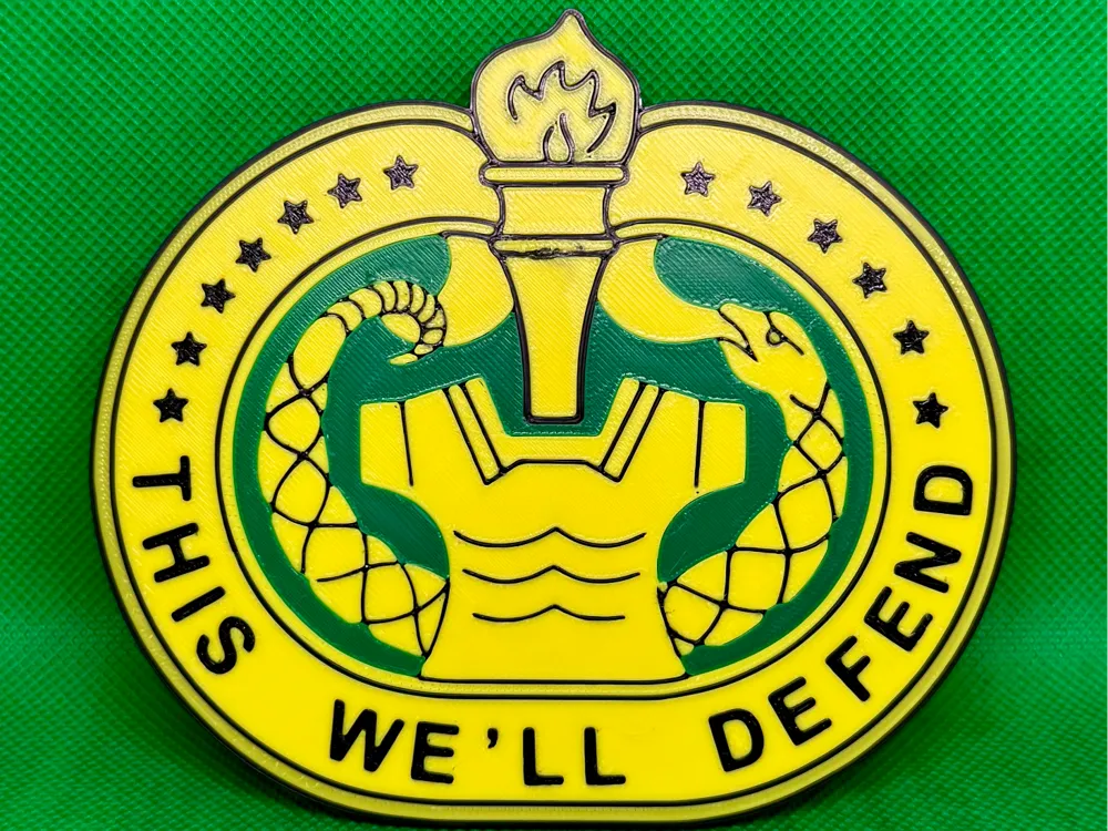 ARMY DRILL SERGEANT BADGE by SeñorLeche - MakerWorld