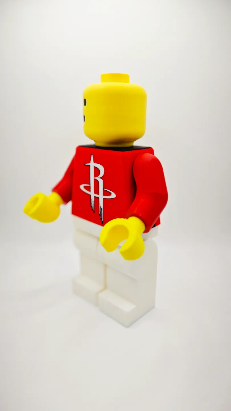 NBA Brick Man - Houston Rockets (500%) by P78 MakerWorld: Download Free ...