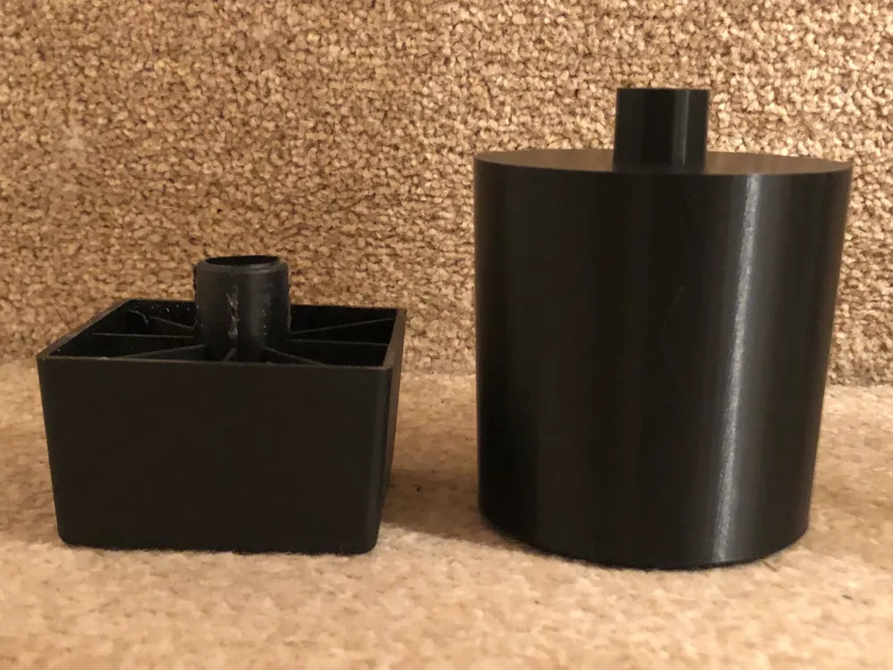 Round Ikea Kivik Sofa Feet riser/extension by Starcrusader MakerWorld ...