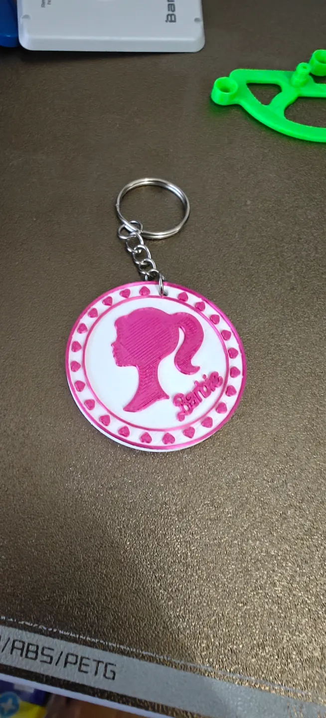 Barbie keychain by FFaria3D MakerWorld: Download Free 3D Models
