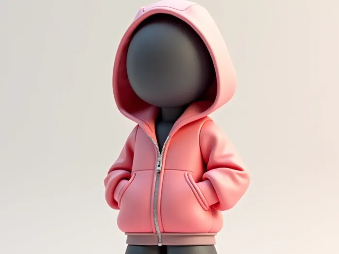 Mysterious Hooded Girl - Free 3D Print Model - MakerWorld