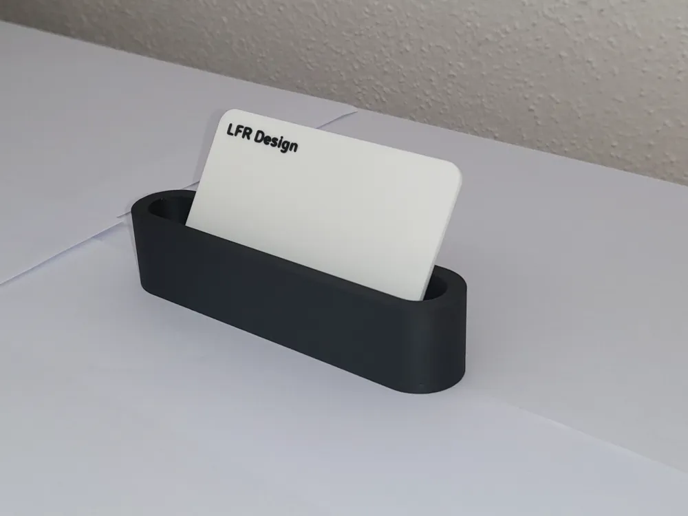 modern, clean businesscard holder by LFRS Design - MakerWorld