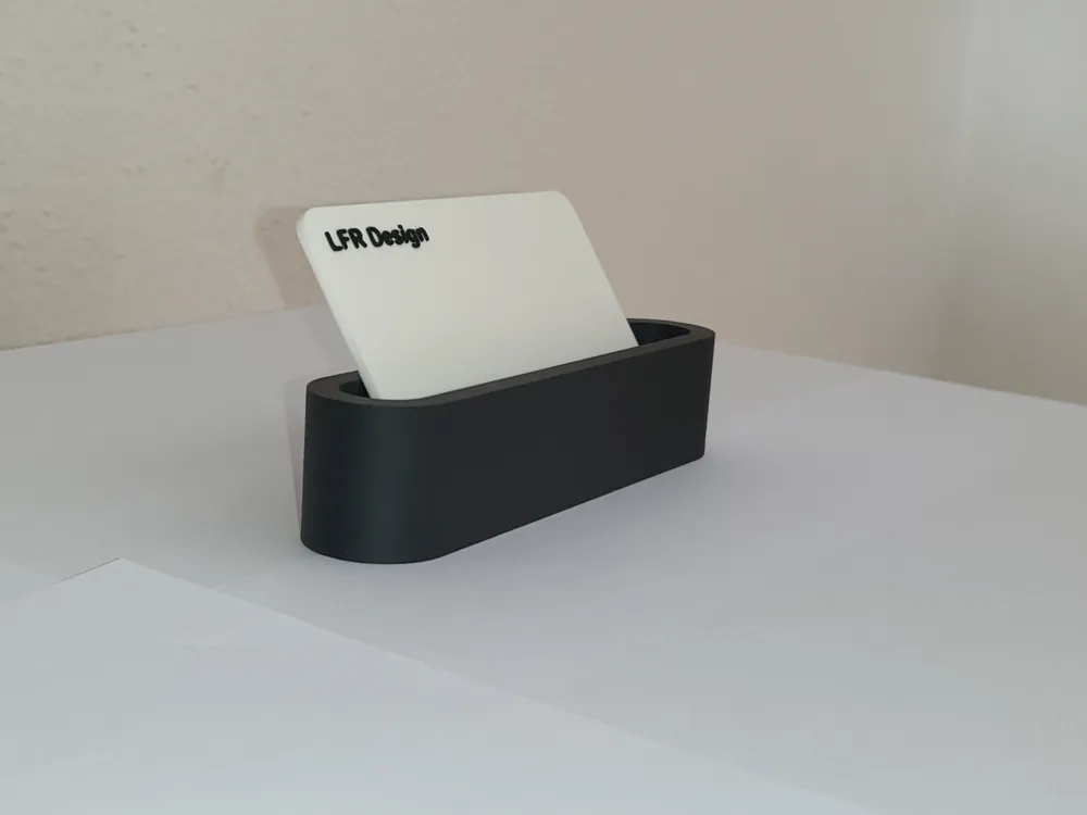 modern, clean businesscard holder by LFRS Design - MakerWorld