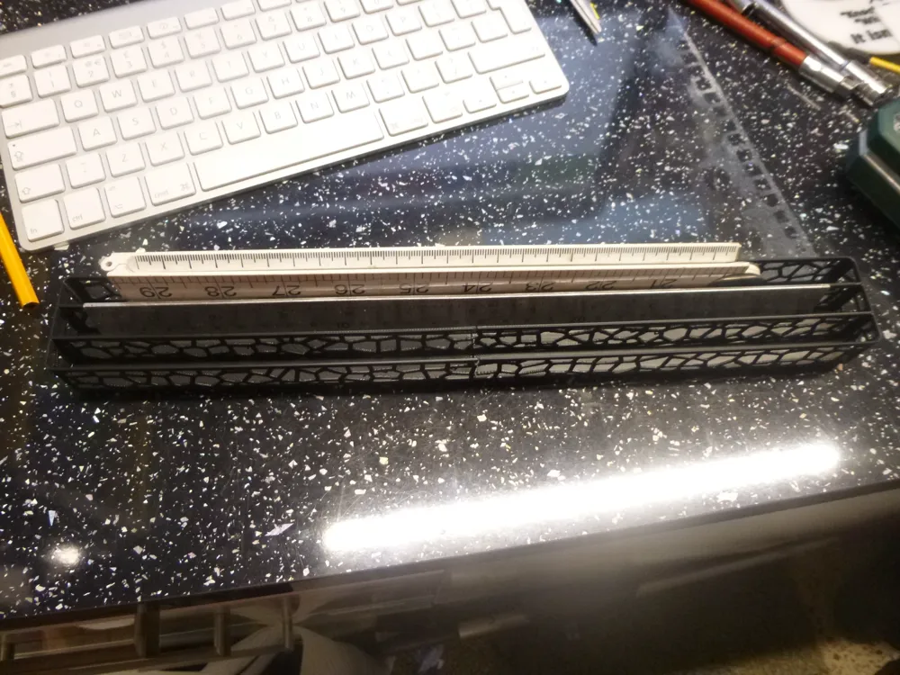 Gridfinity Multi Long Ruler Storage by user_333943665 - MakerWorld