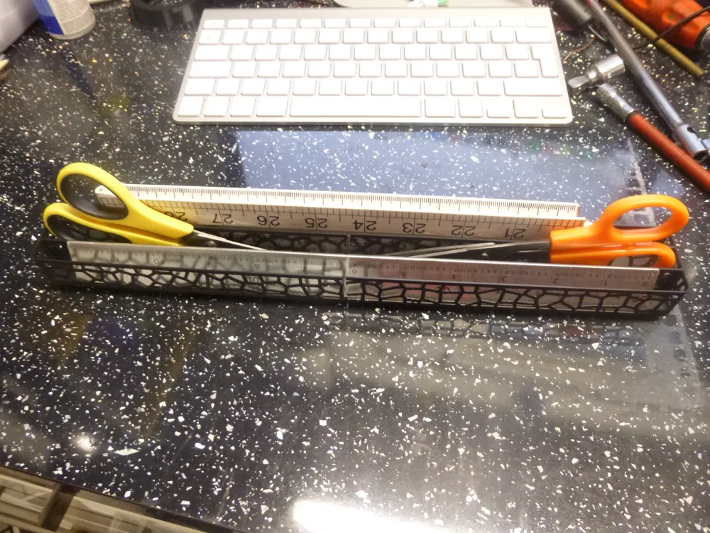 Gridfinity Multi Long Ruler Storage by user_333943665 - MakerWorld