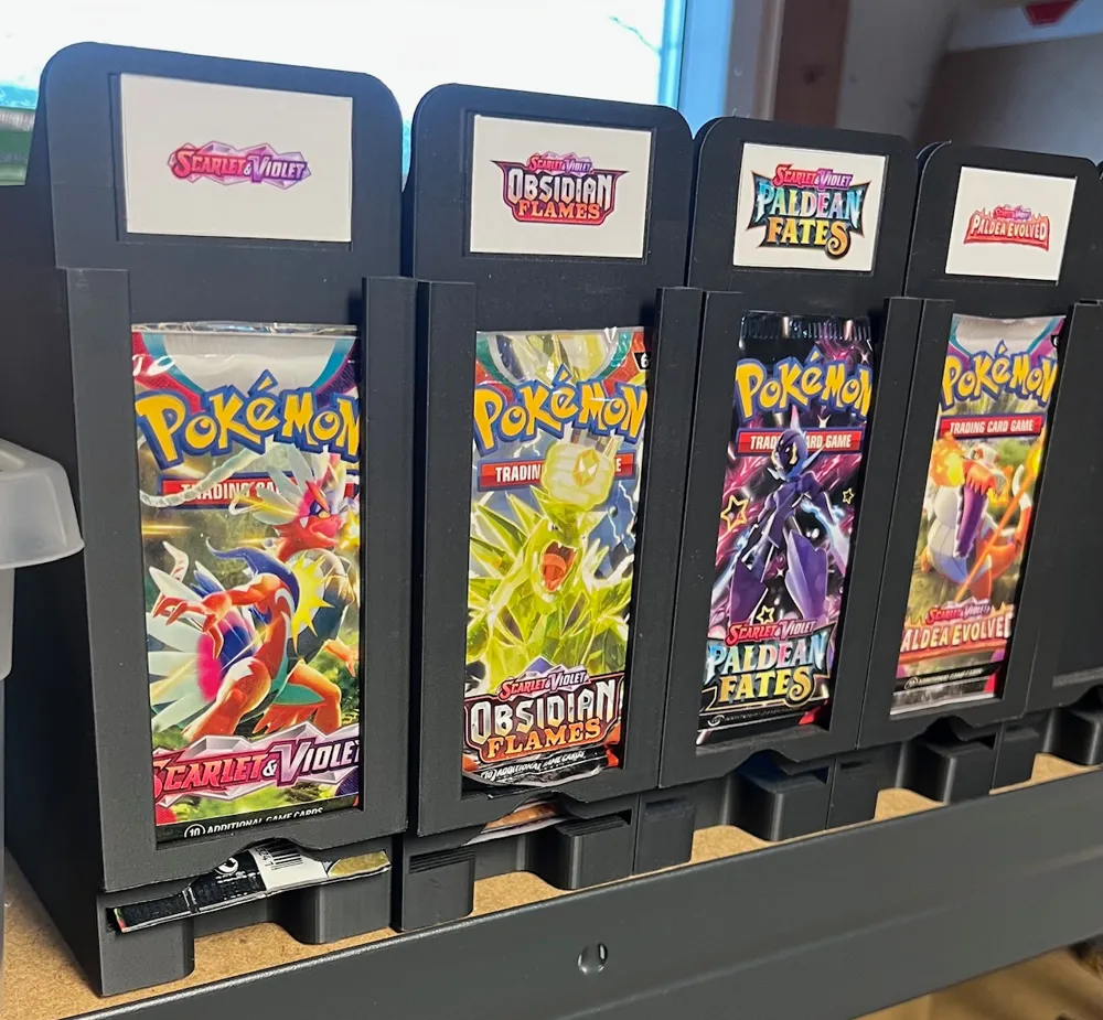 Pokemon TCG Game Pack Dispenser by AlphaSim.eu MakerWorld: Download ...