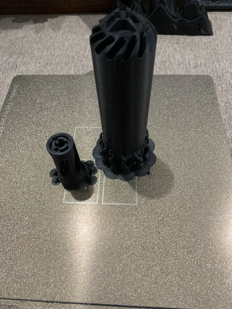 HUXWRX FLOW 556K SUPPRESSOR (Sound Suppressor Decoration, Muzzle Flash ...