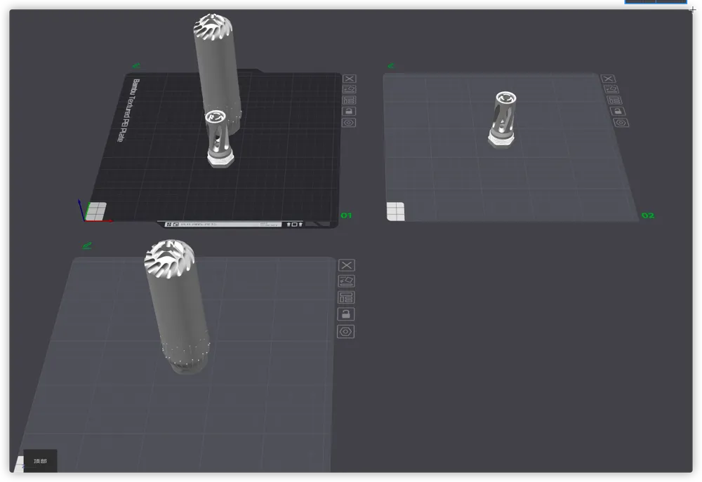 HUXWRX FLOW 556K SUPPRESSOR (Sound Suppressor Decoration, Muzzle Flash ...