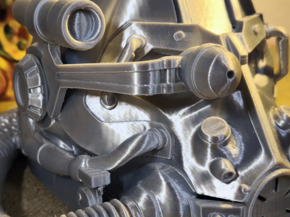 Fallout: Helmet t-60 scale - Free 3D Print Model - MakerWorld